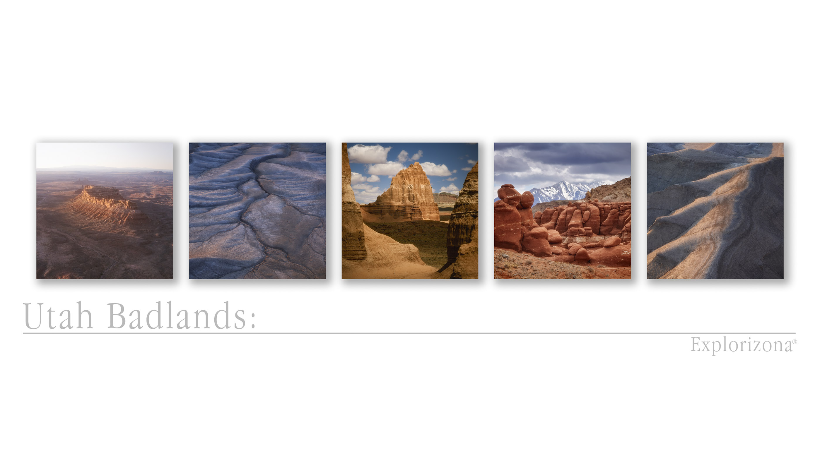 Utah Badlands - Explorizona